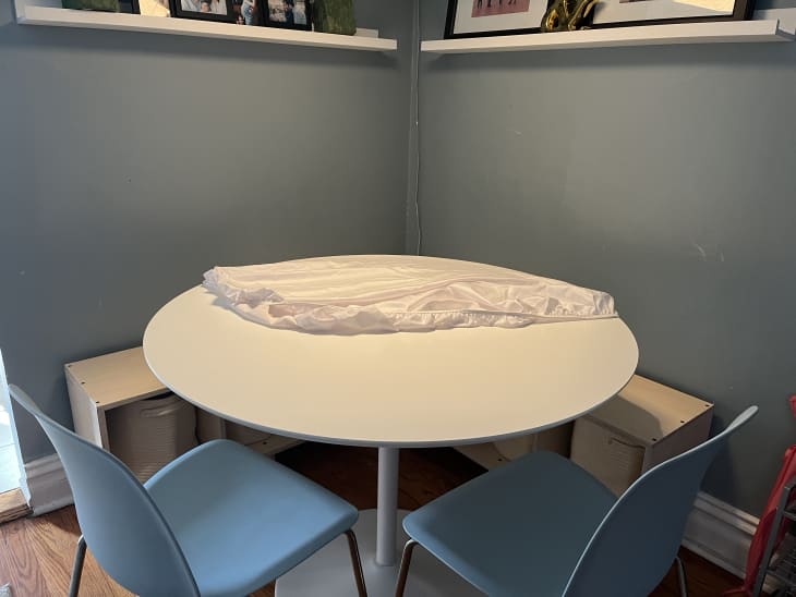 A Washable Elastic Tablecloth Will Save Your Table During Craft Time ...