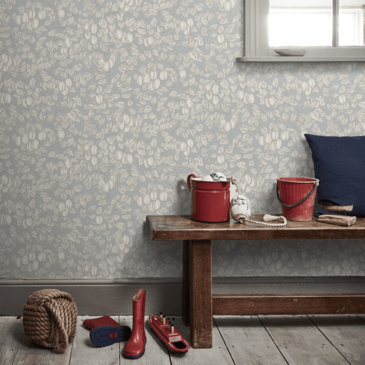 A Renter's Hack to Making Traditional Wallpaper Removable | Cubby