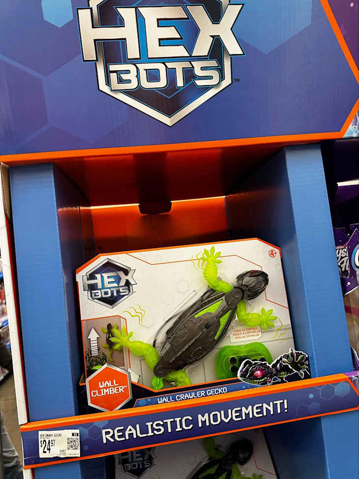 Where to Buy Hex Bots Wall Crawler Gecko, 2024’s Hottest Toy | Cubby