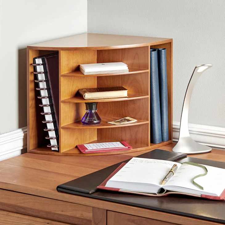 Levenger Corner Bookcase Review: I Tried It | Apartment Therapy