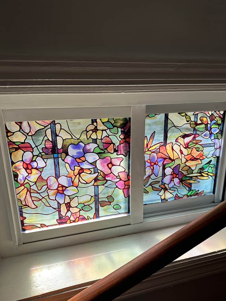 I Tried Those Stained Glass Window Films All Over Your Feed | The Kitchn