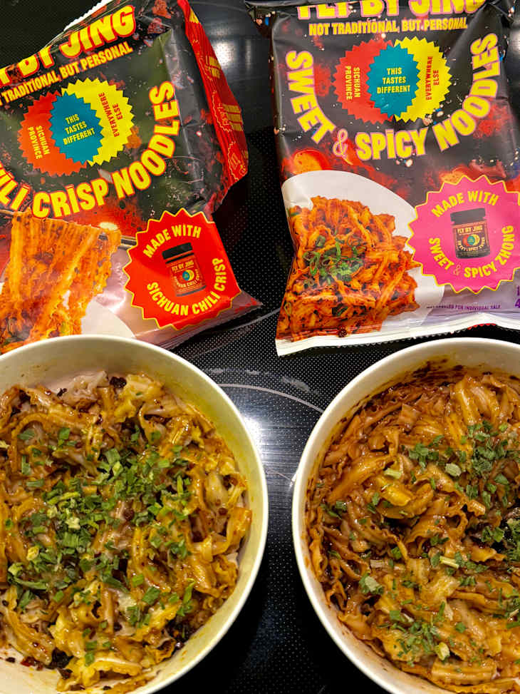 Fly by Jing's Sweet and Spicy and Chili Crisp Noodles: I Tried Them ...