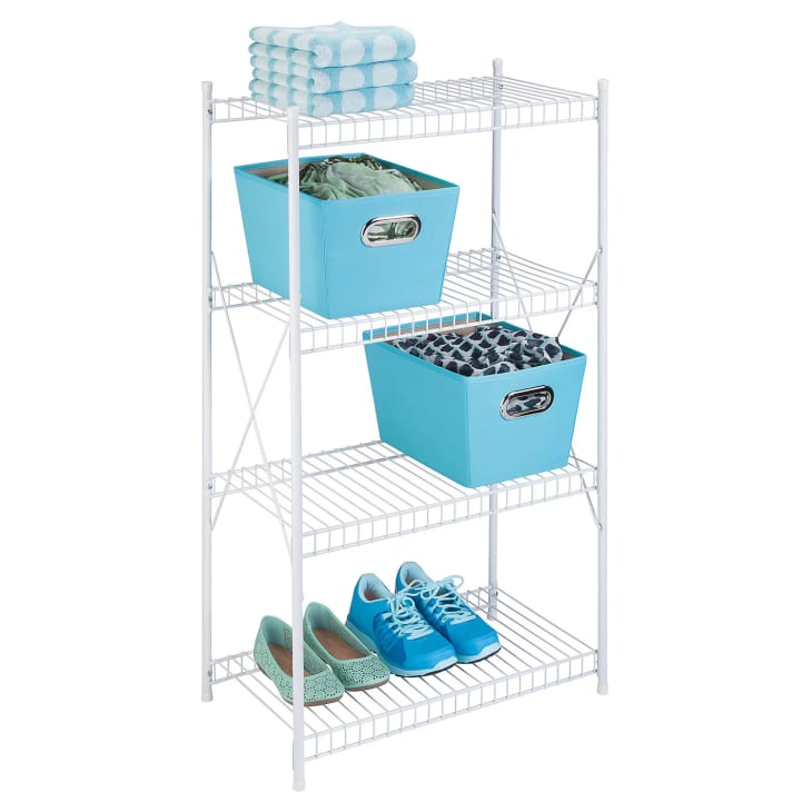 QVC's 4-Tier Storage Shelf Will Declutter Every Room | Apartment Therapy