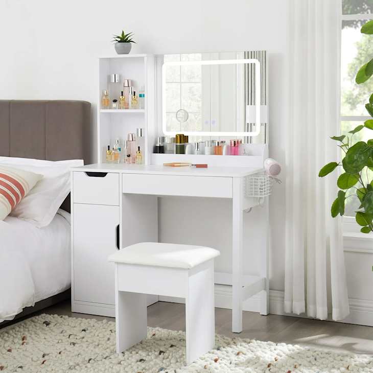 Walmart’s Viral Mainstays Kensington Vanity Is On Sale | Apartment Therapy