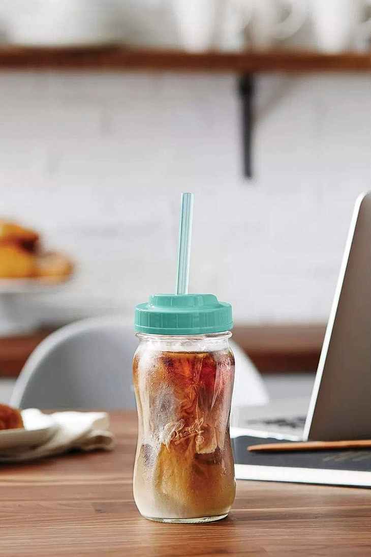 Ball's Sip and Straw Spiral Mason Jars Are Super High Quality | The Kitchn