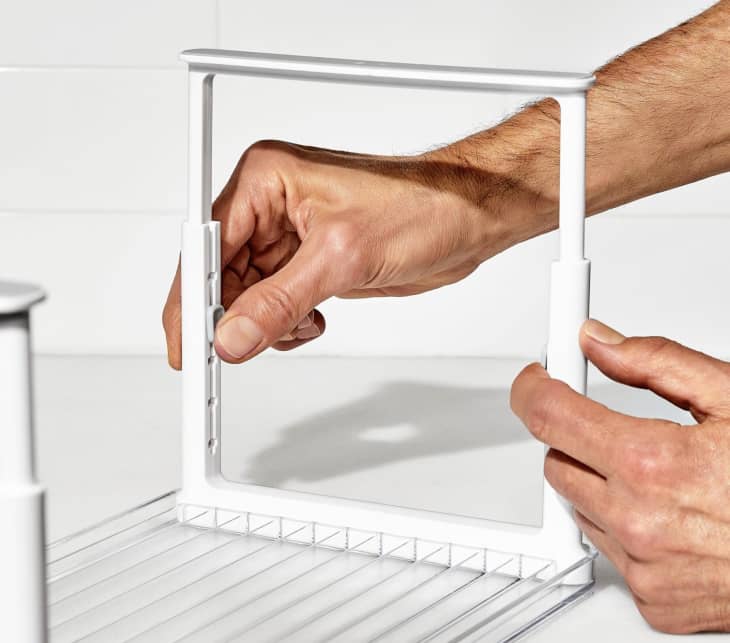 OXO Adjustable Refrigerator Shelf Riser Review 2023 | The Kitchn