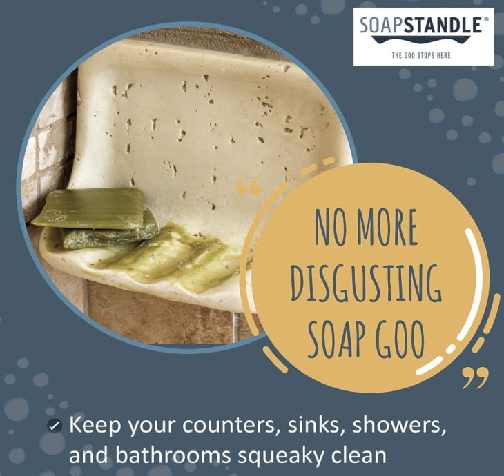 SoapStandle Bar Soap Grips: Prevent Soggy Messes on Your Counters | The ...