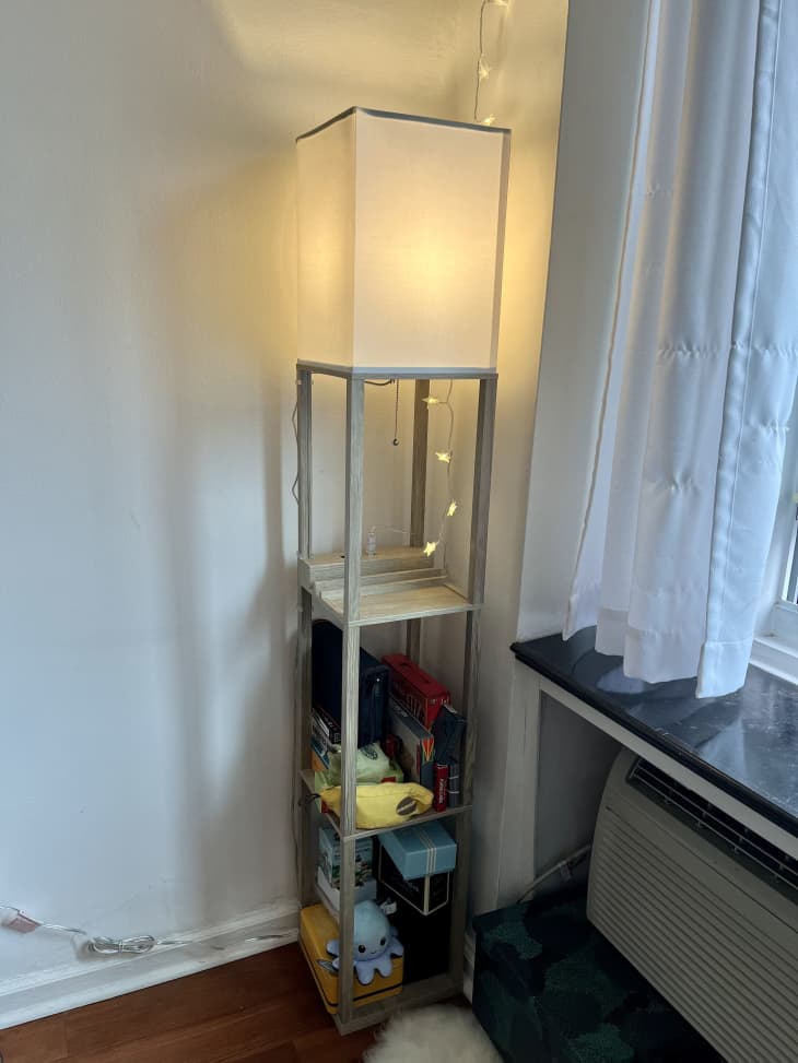 Best Small-Space-Friendly Storage Lamp with Charging Ports | Apartment ...