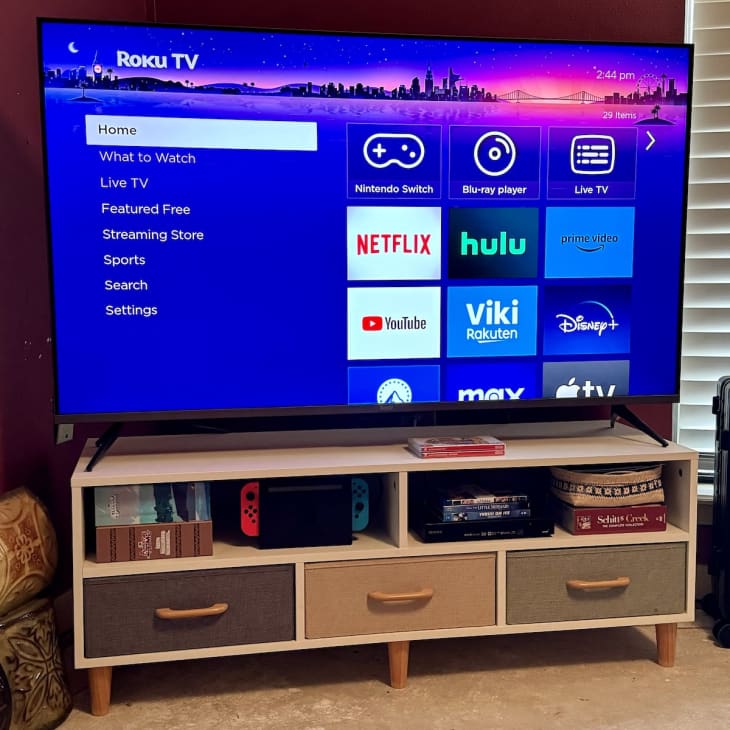 We Tested the 55 4K Smart Roku TV Here Are Our Thoughts Apartment Therapy
