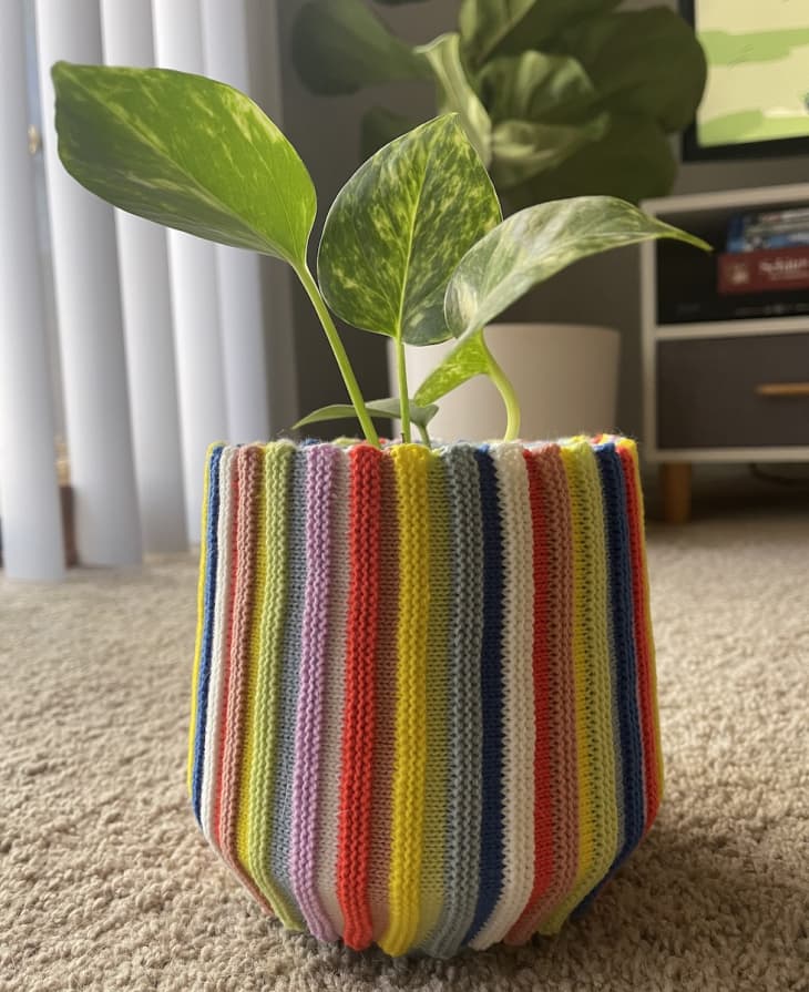 I Upgraded My Old Pots with This Stylish Set of Planter Sleeves from ...
