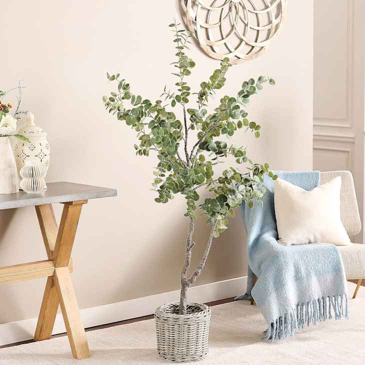 The Faux Eucalyptus Tree by Valerie Reviewers Say "Looks So Real ...
