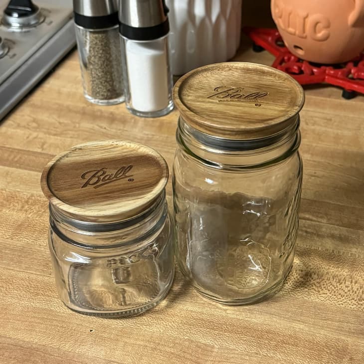 Ball Jar Wooden Storage Lids Review: I Tried It | The Kitchn