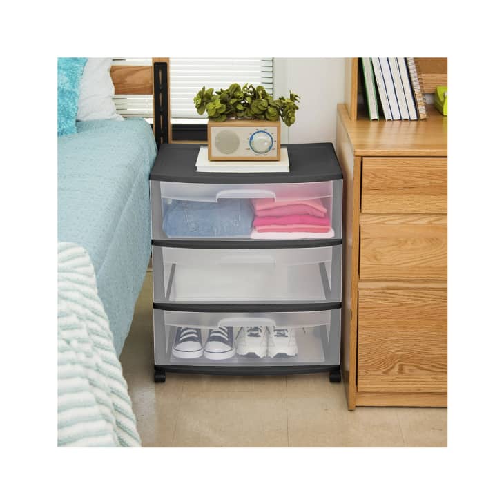 The Sterilite Wide 3 Drawer Cart Can Be Used for So Many Purposes ...