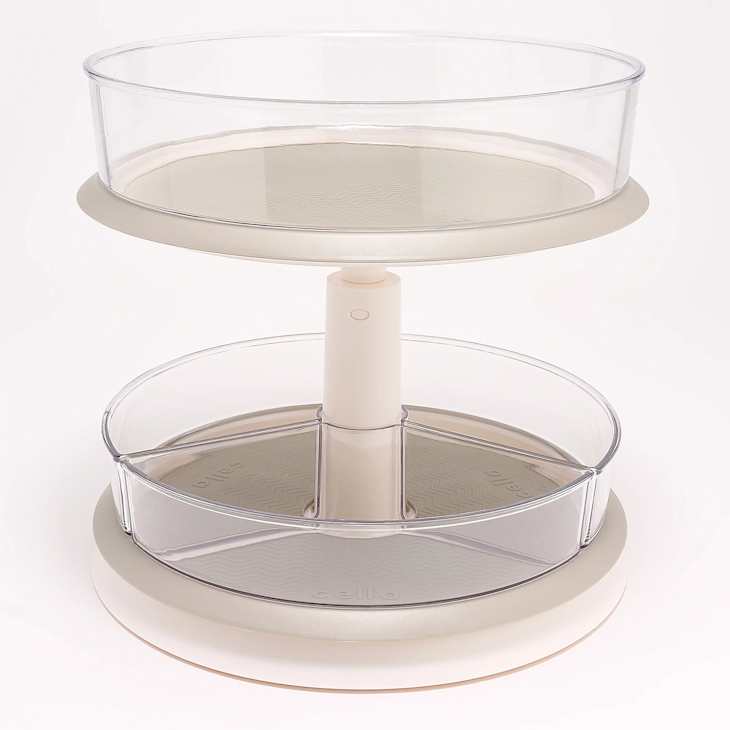 This Unique Lazy Susan Will Triple the Space in Your Cabinets | The Kitchn