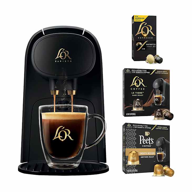 The L'OR Barista Coffee & Espresso Machine Is on Sale at QVC ...