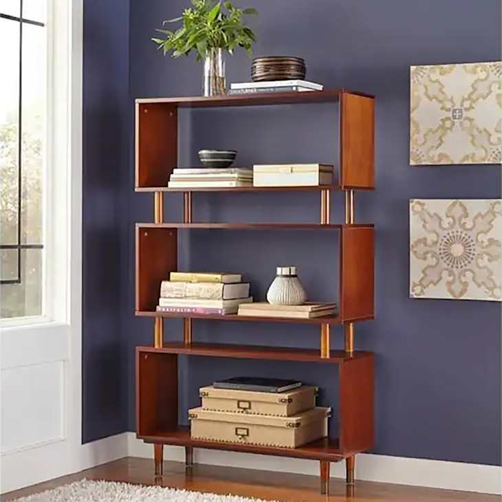 Simple Living s Margo Mid Century Modern 3 Tier Shelf Is on Sale Apartment Therapy