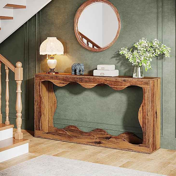 This Amazon Scalloped Console Table Went Viral on TikTok | Apartment ...