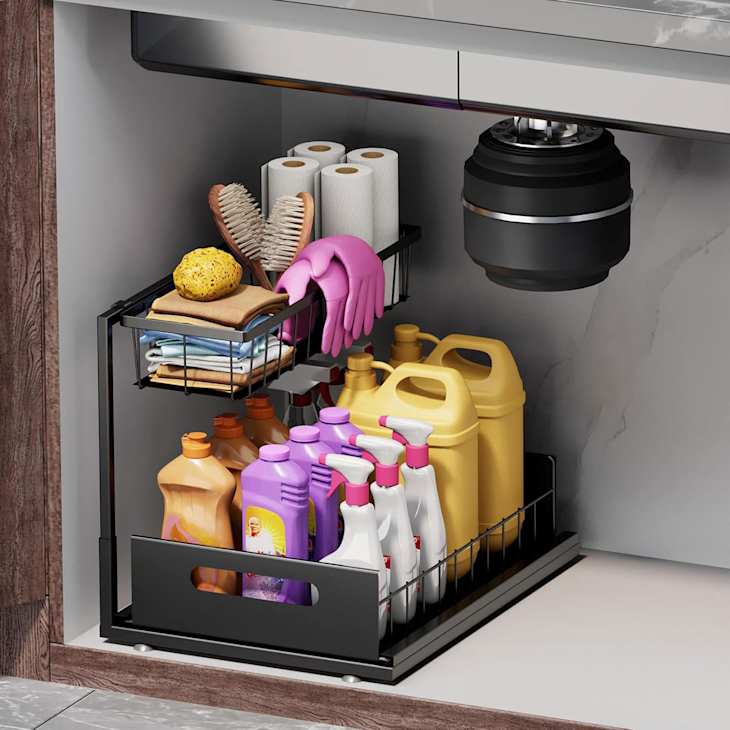10 Best Under-Sink Kitchen Organizers of 2026 (Tested!) | The Kitchn