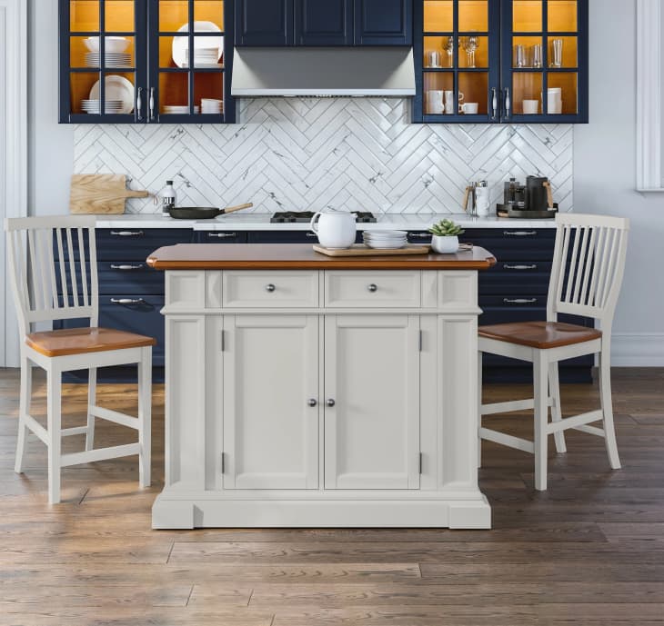 12 Kitchen Island Tables That Offer Stylish Seating & Storage | The Kitchn