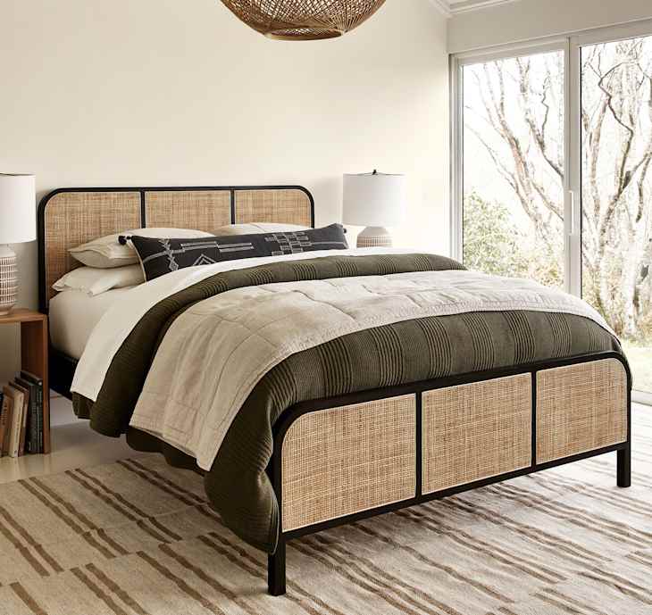Best Rattan Bed Frames for a Trendy, Boho Aesthetic | Apartment Therapy