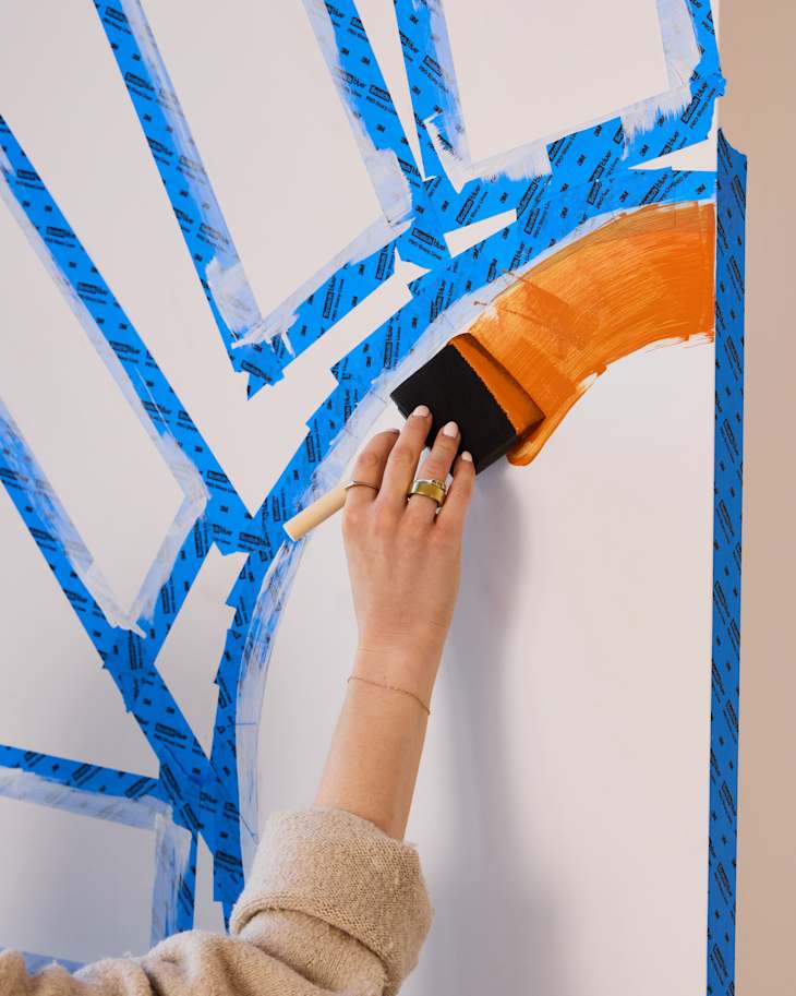 This Easy Mini Mural Added a Huge Dose of Cheer to an Empty Corner ...