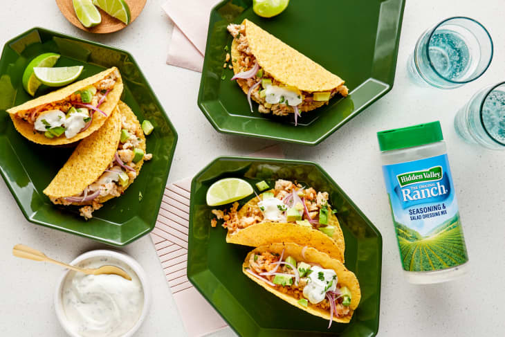 Recipe: Ranch Chicken Tacos | The Kitchn