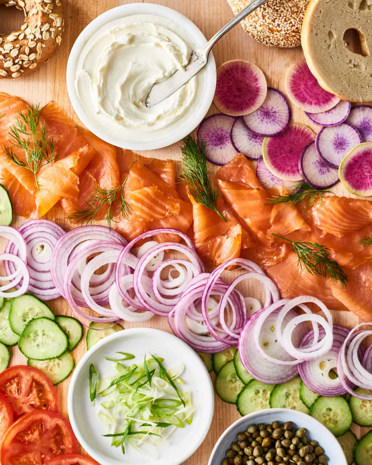 How to Set Up a Bagel Bar That Will Please Everyone | The Kitchn