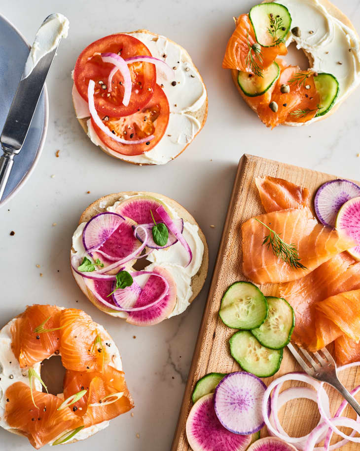 How to Set Up a Bagel Bar That Will Please Everyone | The Kitchn