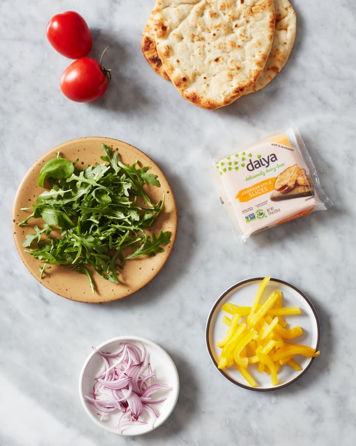 Summer Vegetable Naan Wraps | The Kitchn