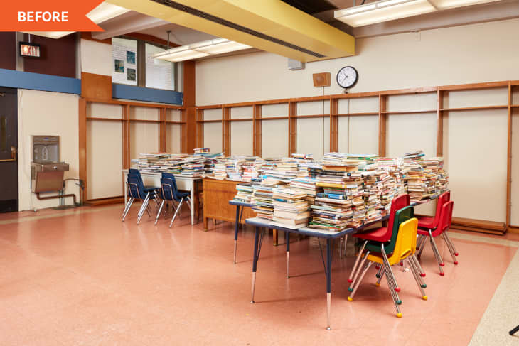 B&A: School Library Paint Makeover | Apartment Therapy