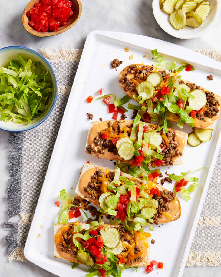Plant-Based “Cheeseburger” French Bread Pizza Your Family Will Love ...