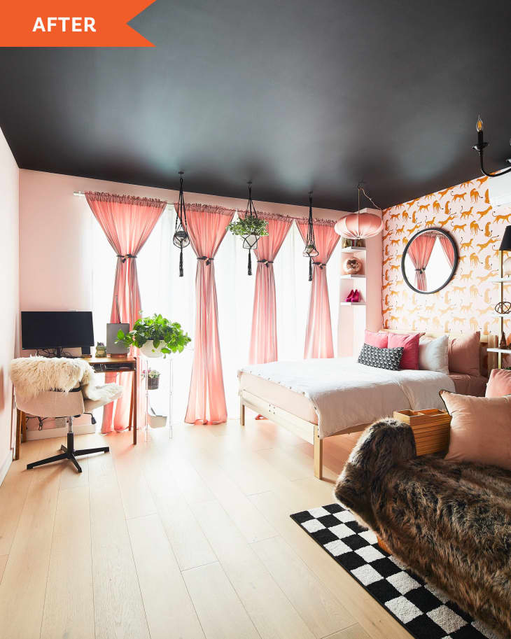 B&A: A Studio Apartment's Colorful Experiment Paid Off Big Time ...