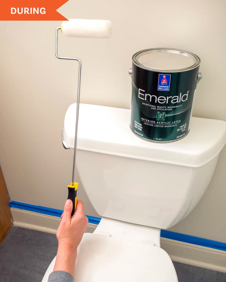 B&A: A New Coat of Paint Makes this Windowless Bathroom Feel Fresh and ...