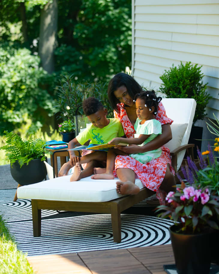 We Helped a Reader Turn Her Underused Backyard into a Patio, and Now ...