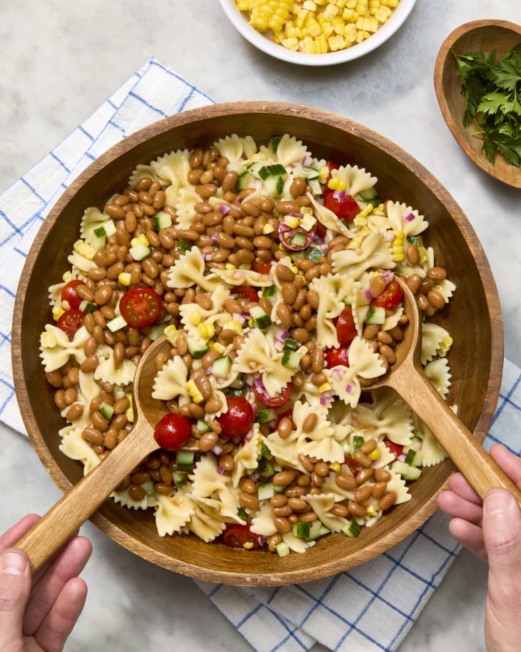 Bush's Baked Beans Summer Pasta Salad | The Kitchn