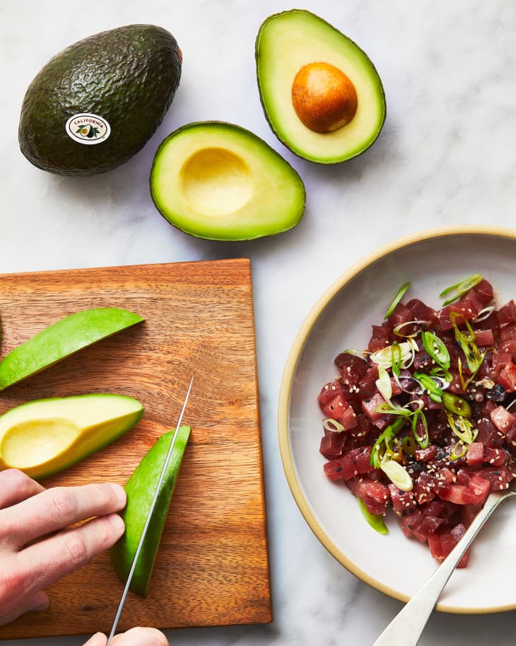 Crispy Rice with California Avocado and Tuna Tartare | The Kitchn