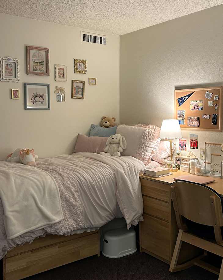 See How This Freshman Created a Cozy, Cottagecore Dorm | Dorm Therapy