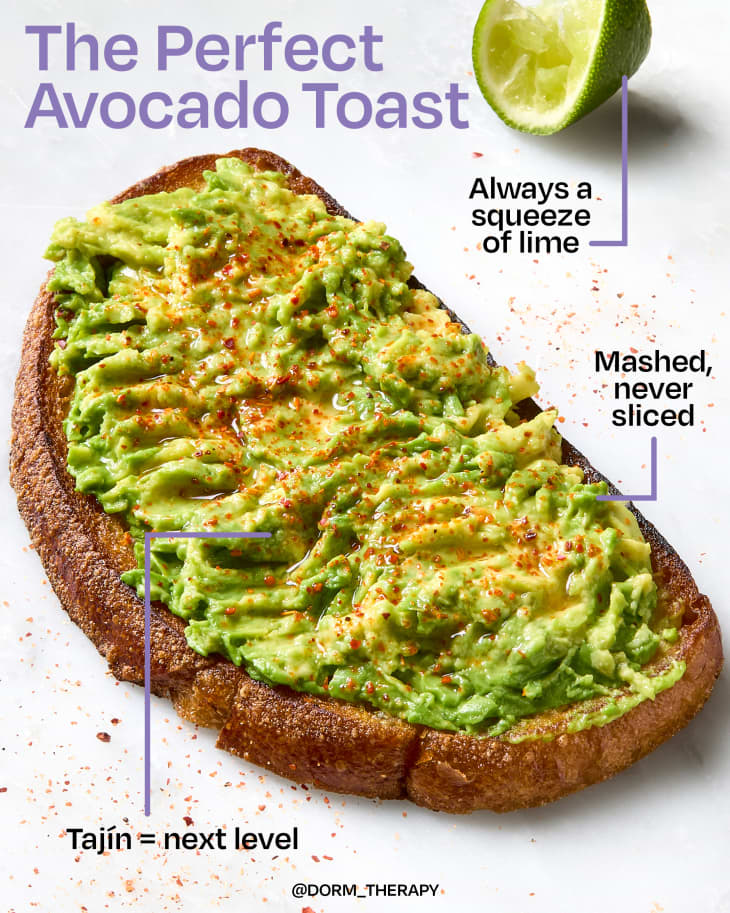 How to Make the Best Avocado Toast in a College Kitchen | Dorm Therapy