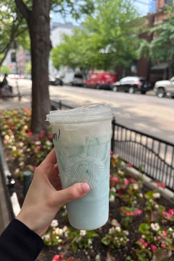 I Tried the New Starbucks Gummy Shark Drink (Honest Review) | The Kitchn