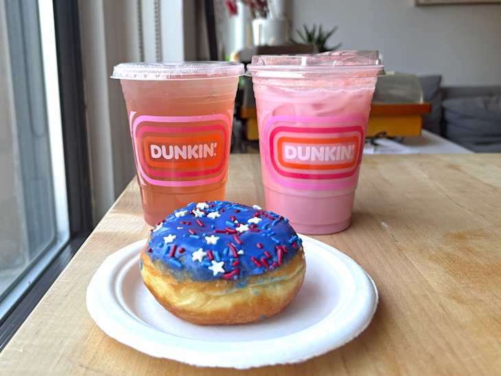 I Tried Dunkin’s New Rocket Pop Donut (Honest Review) | Dorm Therapy