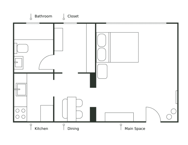 Tour a Miami Architecture Student's Chic Studio Apartment | Dorm Therapy