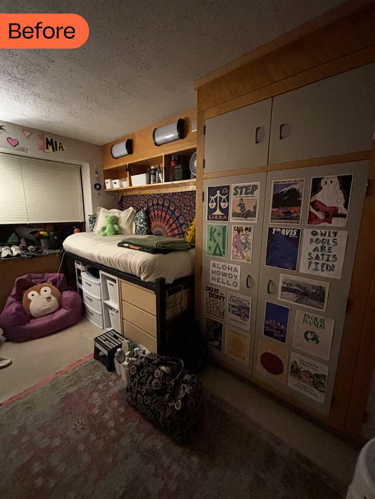 I Asked a Pro Designer How to Rearrange My Messy Dorm Room | Dorm Therapy