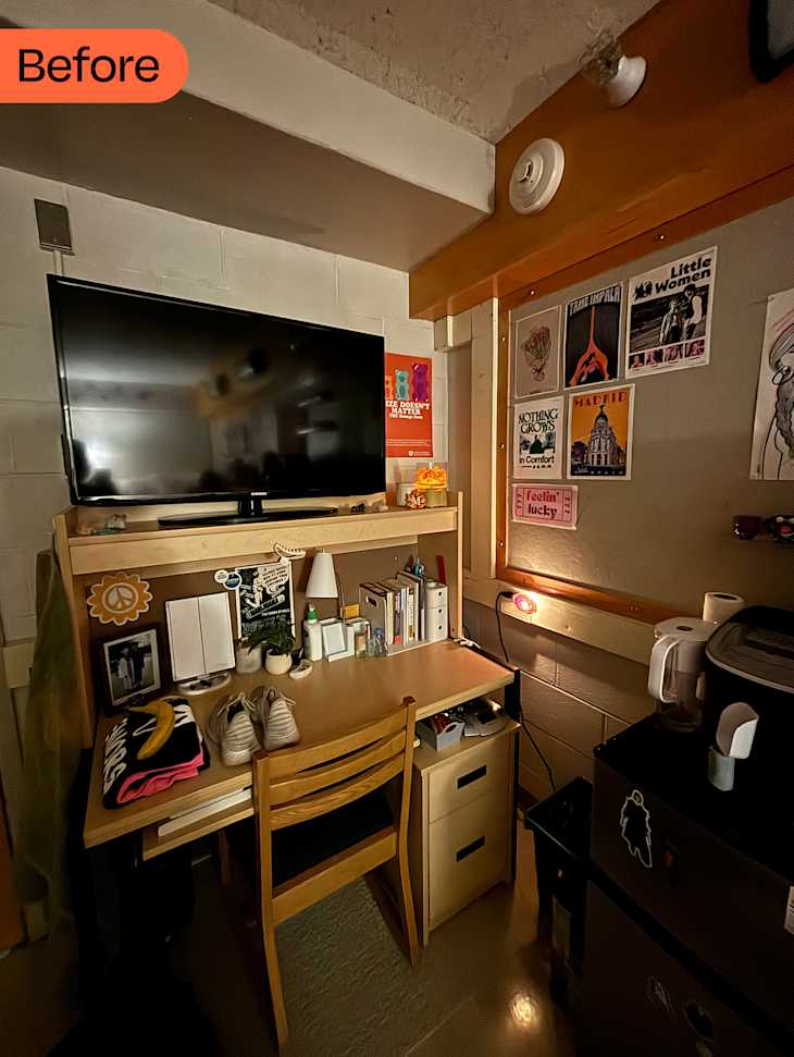 I Asked a Pro Designer How to Rearrange My Messy Dorm Room | Dorm Therapy