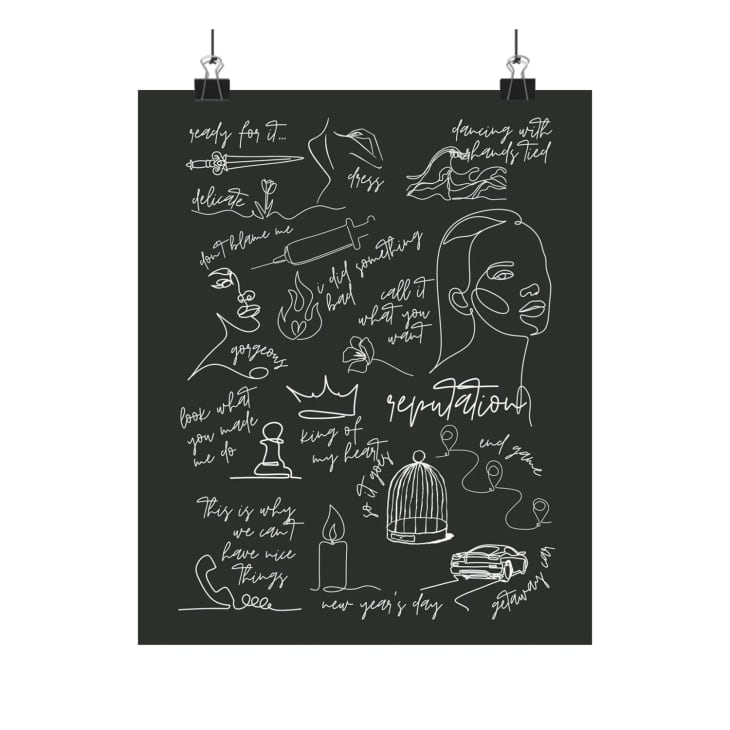 6 Taylor Swift 'Reputation'-Inspired Dorm Decor Items | Dorm Therapy
