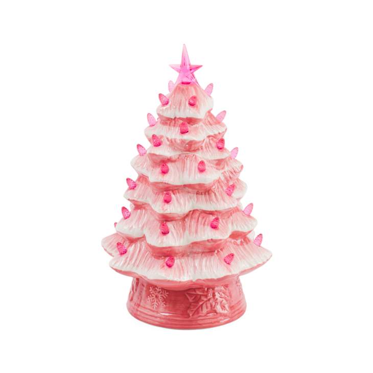 HomeGoods Is Selling a Pink Bow Mini Christmas Tree | Apartment Therapy