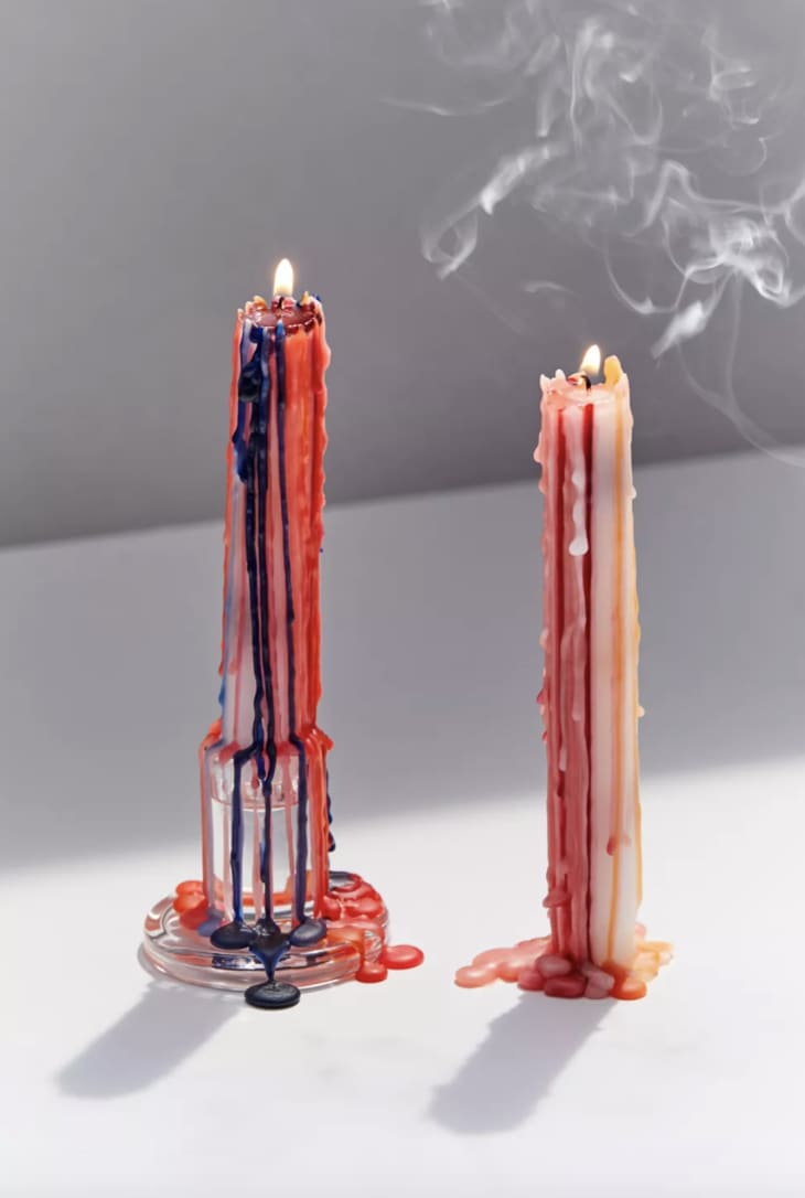 dripping candlesticks