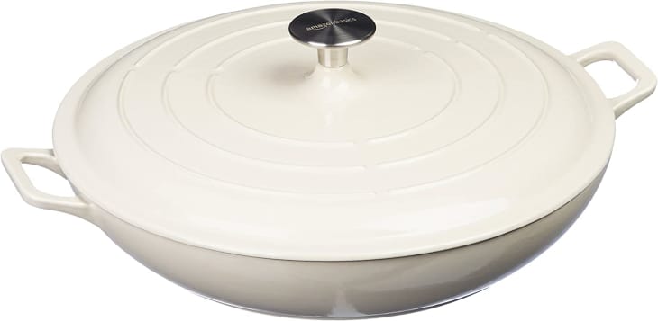 Amazon Basics Enameled Cast Iron Covered Casserole Skillet 2022 | The ...