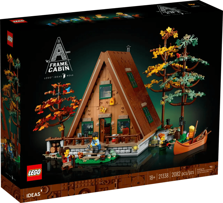 Now You Can Own That Cozy A-Frame Cabin Of Your Dreams, Thanks To LEGO ...