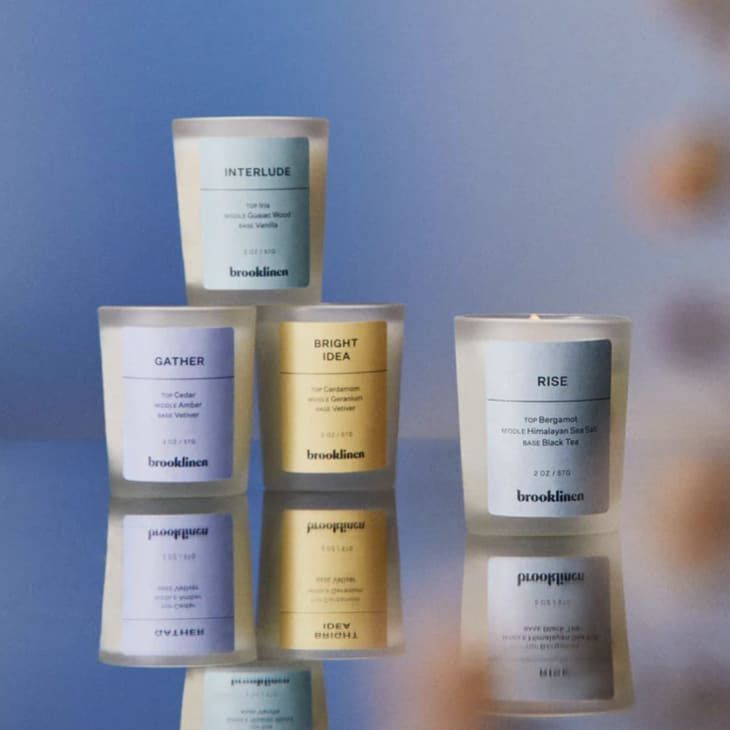 Brooklinen Launches New Home Fragrance Collection: Candles, Diffuser, Room Spray | Apartment Therapy