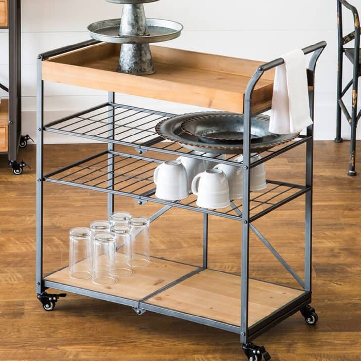 Folding Bar Carts for Small Spaces | The Kitchn